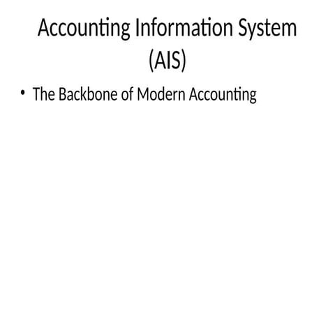 AIS PRESENTATION FOR MOCK TEACHING SIMPLE | PPTX
