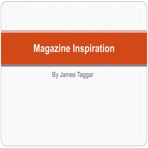 Magazine Inspiration | PPTX