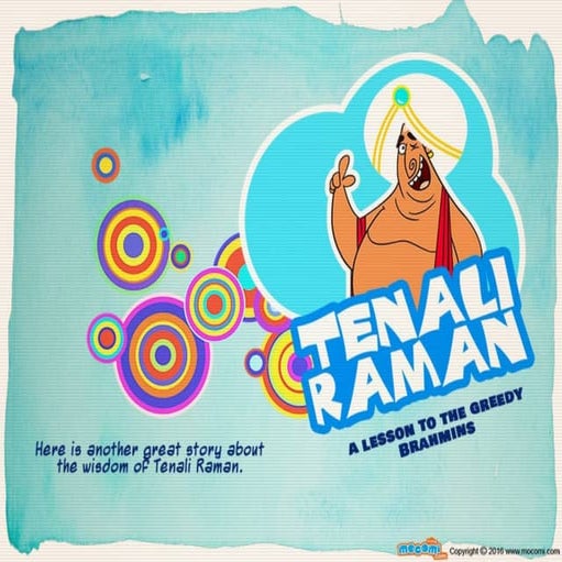Tenali Raman and the Greedy Brahmins – Mocomi Kids | PDF