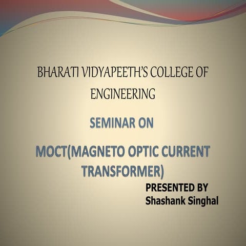 Magneto-optic-current-transformer | PPTX