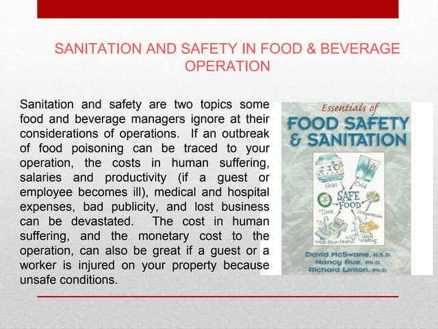 proper food handling, food safety, and sanitation practices | PPTX ...