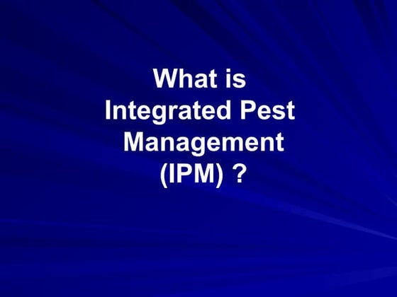 Economical basis of IPM - Economic Thresholds | PPT