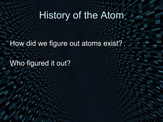 Development of-atomic-theory | PPTX