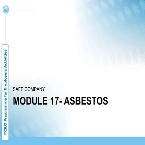 Asbestos Safety | PPTX