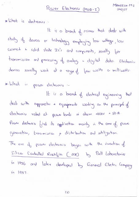 Basics of Electrical Machines | PDF