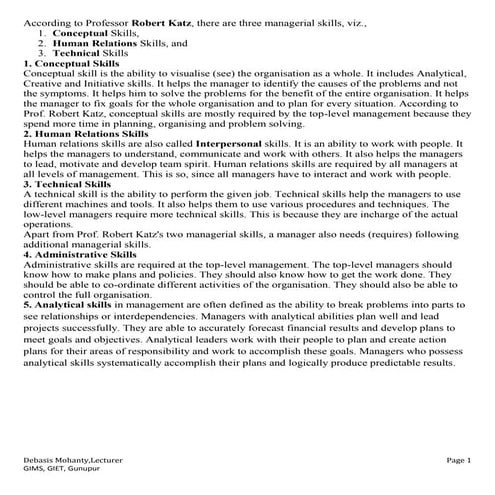 Principles of Management | PDF