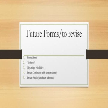 FUTURE FORMS/revision and presentation Pres .docx.pptx