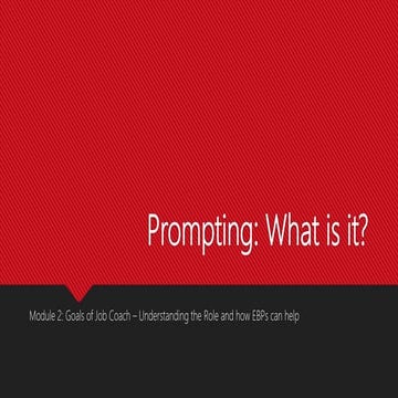 Part 2: Fading: What is it? | PPTX