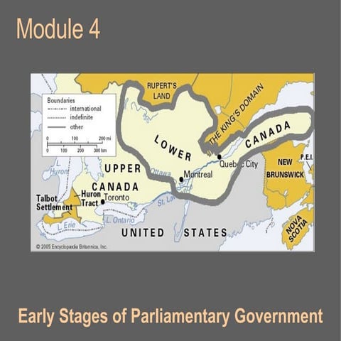 History of Quebec and Canada Module 4 | PPT