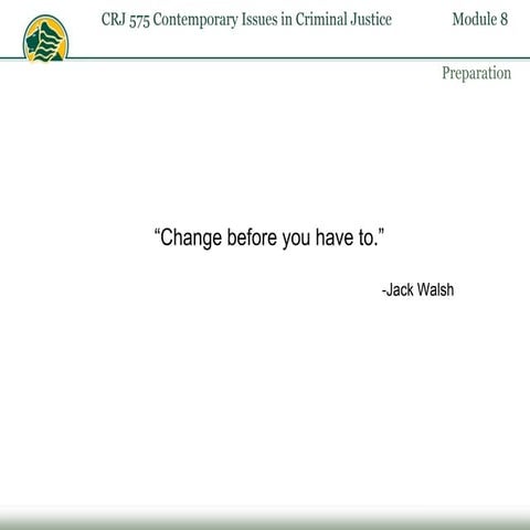 Module 8 Evaluation Ppt