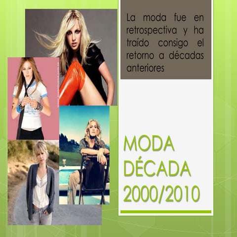 Moda 2000 2010 | PPTX