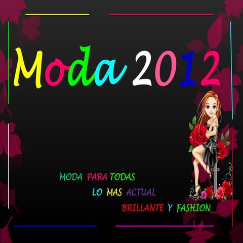 Moda 2012 | PPTX