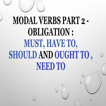 modal verb expressing permission ppt_pptx | PPT