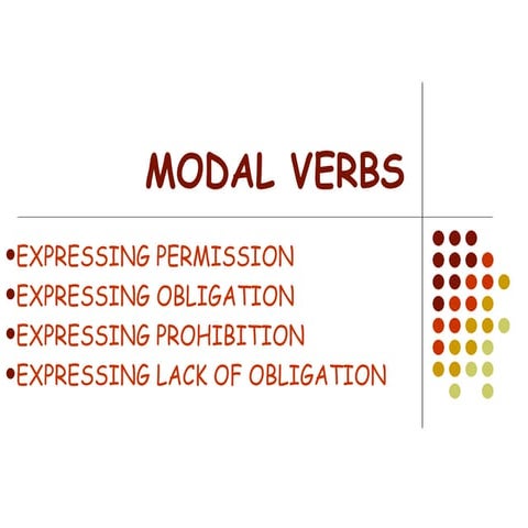 Modals | PPT