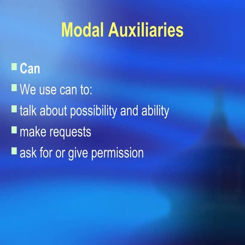Modals | PPT