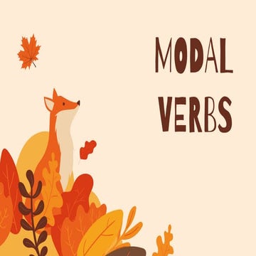 Modal verb table | PDF