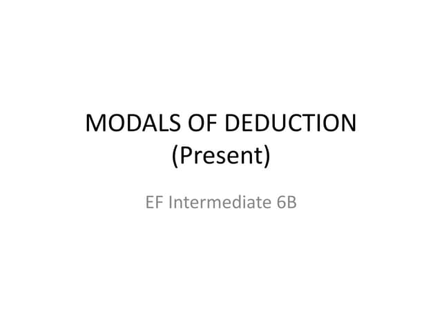 Modal verbs | DOCX