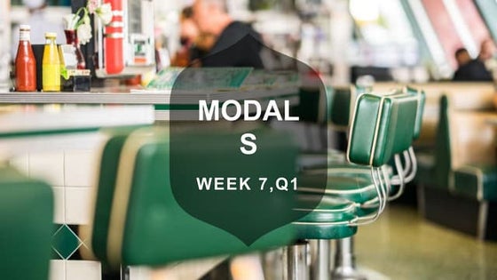 Modal verbs ppt | PPT