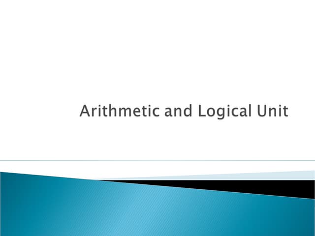 Data Representation And Arithmetic Algorithms Ppt Programming 4368