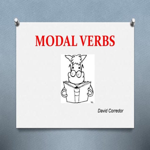 Modal verbs | PPTX