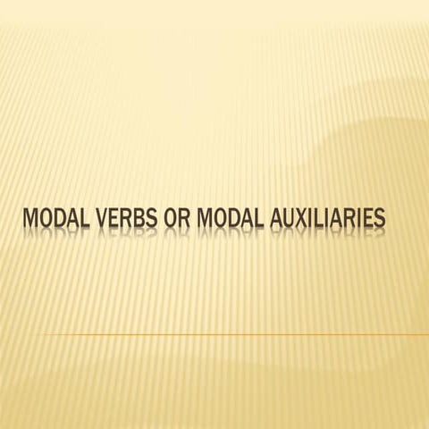modal_verbs Power Point Presentation Elemantary | PPT