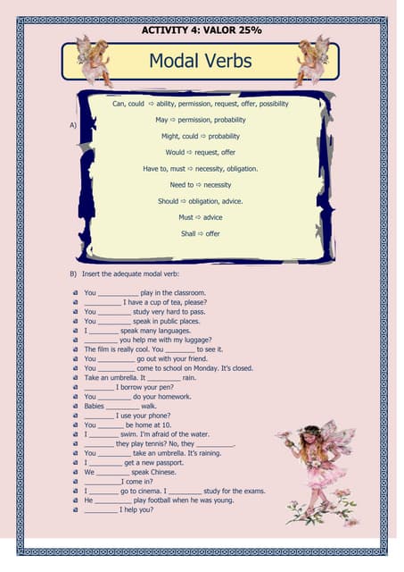 Unit 8 let make be allowed to , modal verbs obligation permission ...