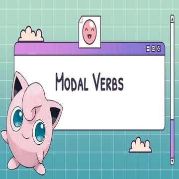 Let s play a game!! modal verbs | PPTX