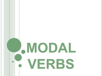 Modal verbs presentation 1ero medio | PPT