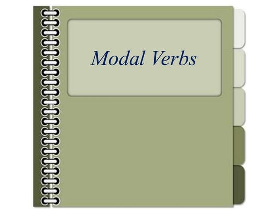 Modal Verbs | PPT