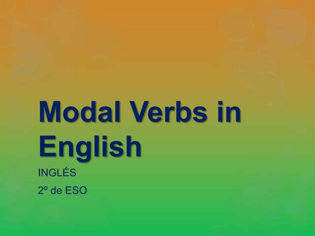 iPlan Grade 10 - Modal Verbs | DOCX