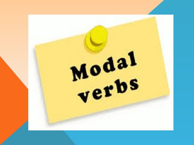PowerPoint modal verbs | PPT
