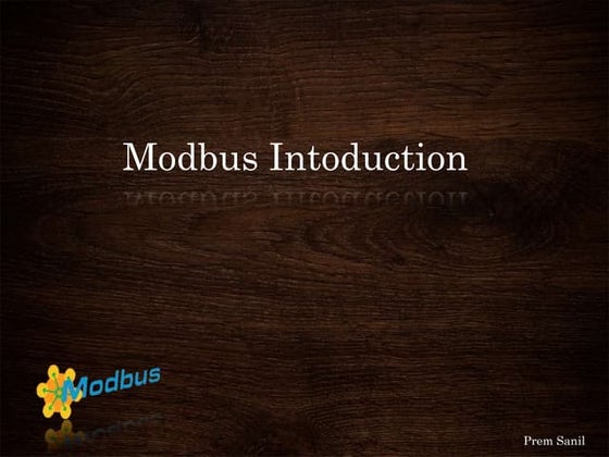 Modbus Communication Protocol Ppt 0369