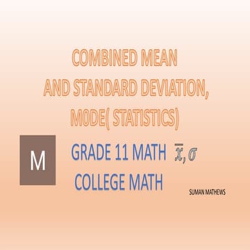 EASY WAY TO CALCULATE MODE (STATISTICS) | PPT