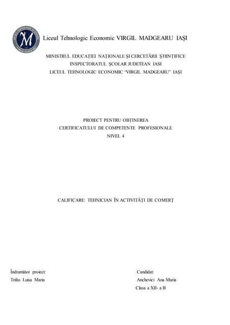 Proiect lectie analiza | PDF