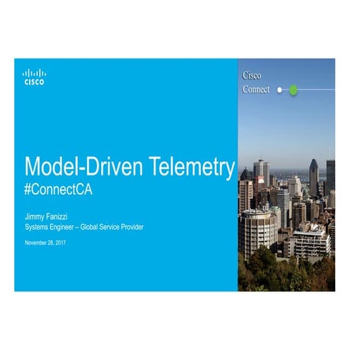 Model Driven Telemetry Pdf Computer Networking Computing 0801