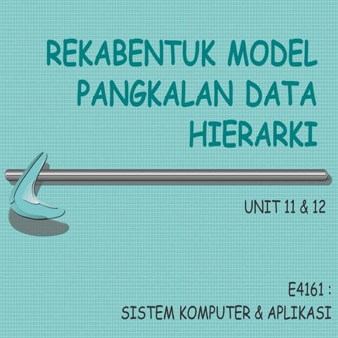 Model hierarki | PPT