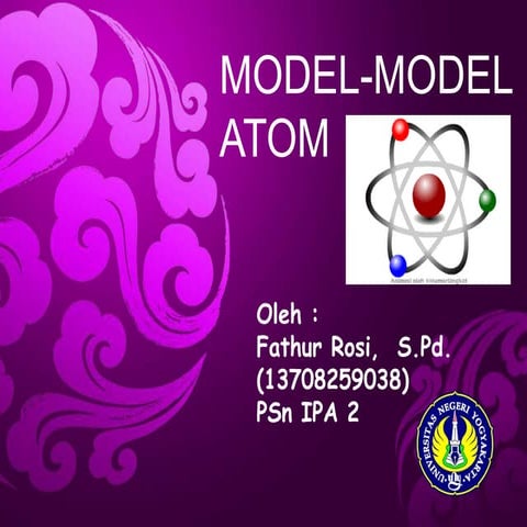 Model model atom | PPTX