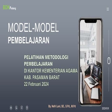 Model-model Pembelajaran Tingkat SMP Sederajat | PPT