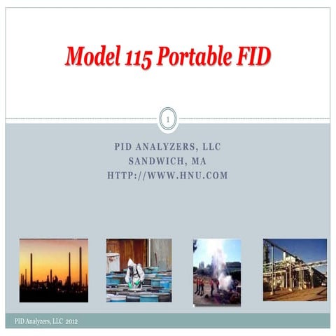 Model 115 portable fid presentation 812 | PDF