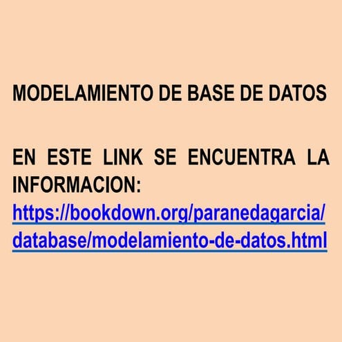 MODELAMIENTO DE BASE DE DATOS.pptx