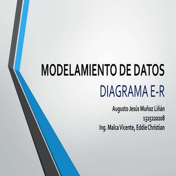 Modelamiento de datos | PPTX | Databases | Computer Software and Applications