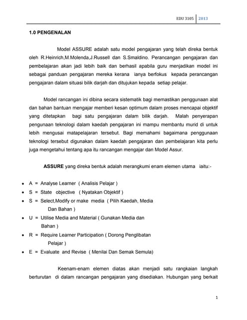 Rph model assure | DOCX