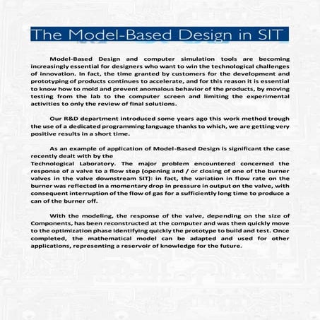 Model Based Design | DOCX