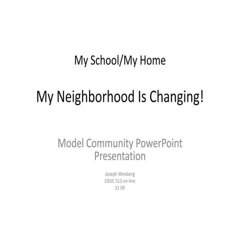 Black u03a2 edim508 powerpoint presentation neighborhoods and ...