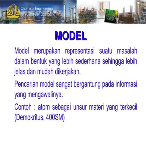Materi Konsep Teknologi (Model dan sistem) | PPT