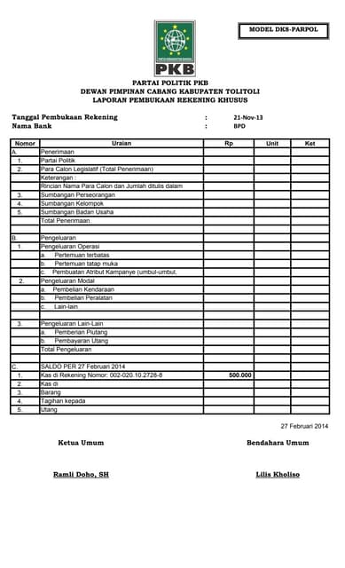 Dk 8 parpol | PDF