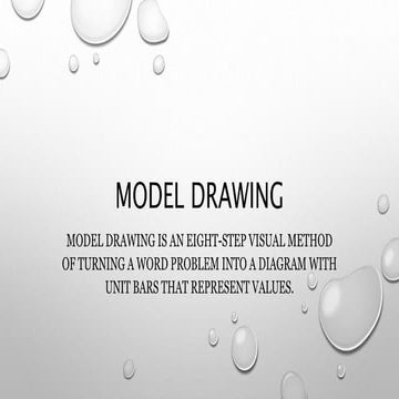 Model drawing | PPTX