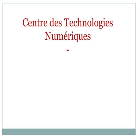 Presentation du Laboratoire Open Source | PPT