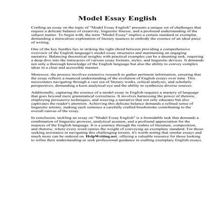 Thematic Essay Example. Fully Utilize Our Thesis Theme Outlines For ...