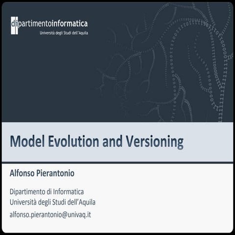 Model evolution and versioning | PPTX